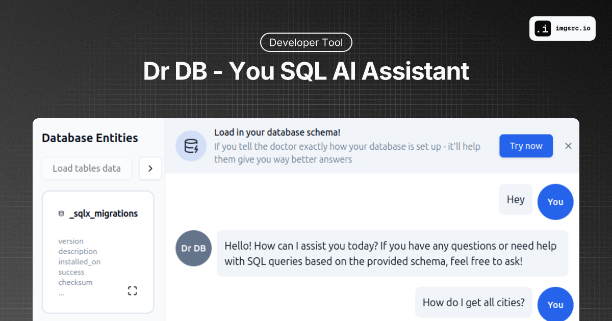 Dr DB - SQL AI Assistant
